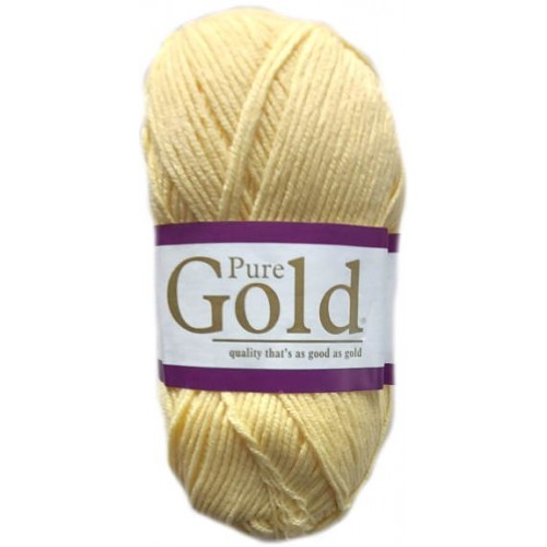 Custard Pure Gold, Double knit by Elle